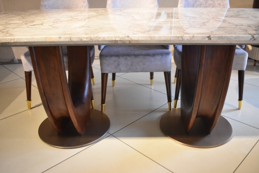 Cherrypick's Exquisite Marble Dining Table Base Designs